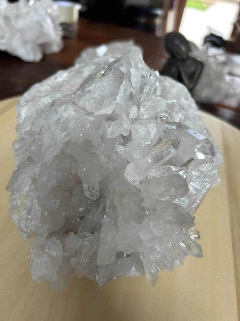 HUGE Clear White Rock Crystal Cluster 3.340kg