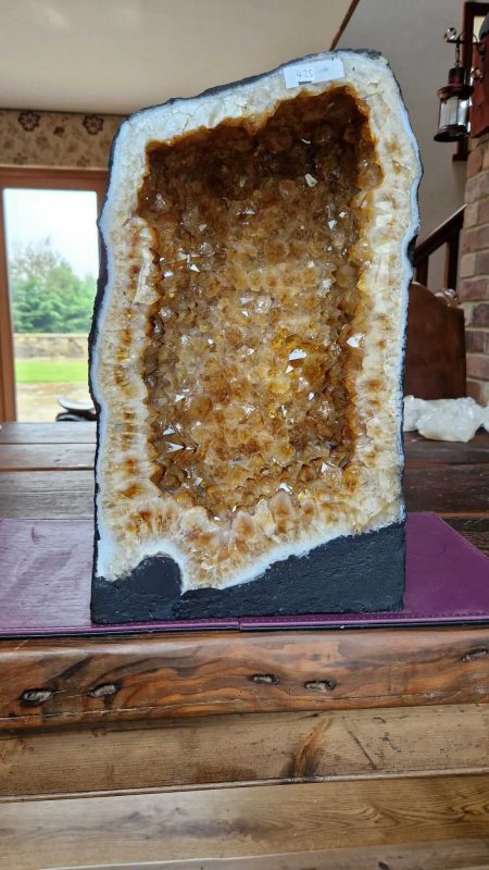 Citrine Geode Crystal Cluster Druzy Premium 21.05kg