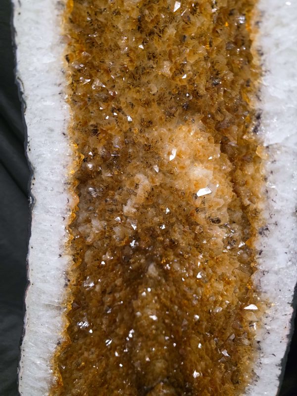 Citrine Geode Crystal Cluster Druzy Premium Grade 43kg