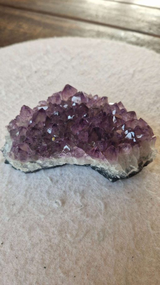 Large High Grade Amethyst Raw Druzy Cluster Piece